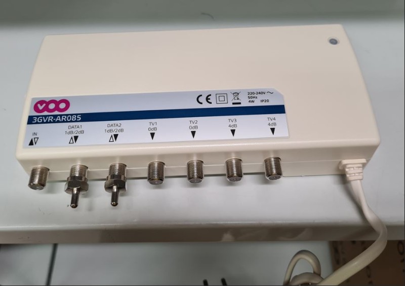 Quel est le matériel utilisé par VOO