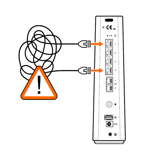 Connexion à internet impossible avec le modem Orange CGA437A