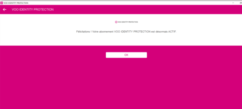 Comment utiliser VOO IDENTITY PROTECTION