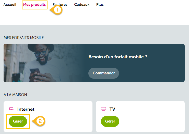 Trouver le modèle de votre modem VOO