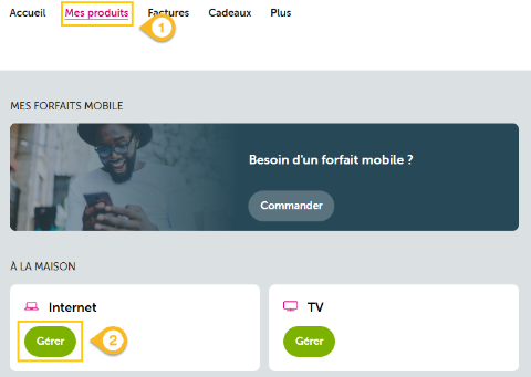 Trouver le modèle de votre modem VOO
