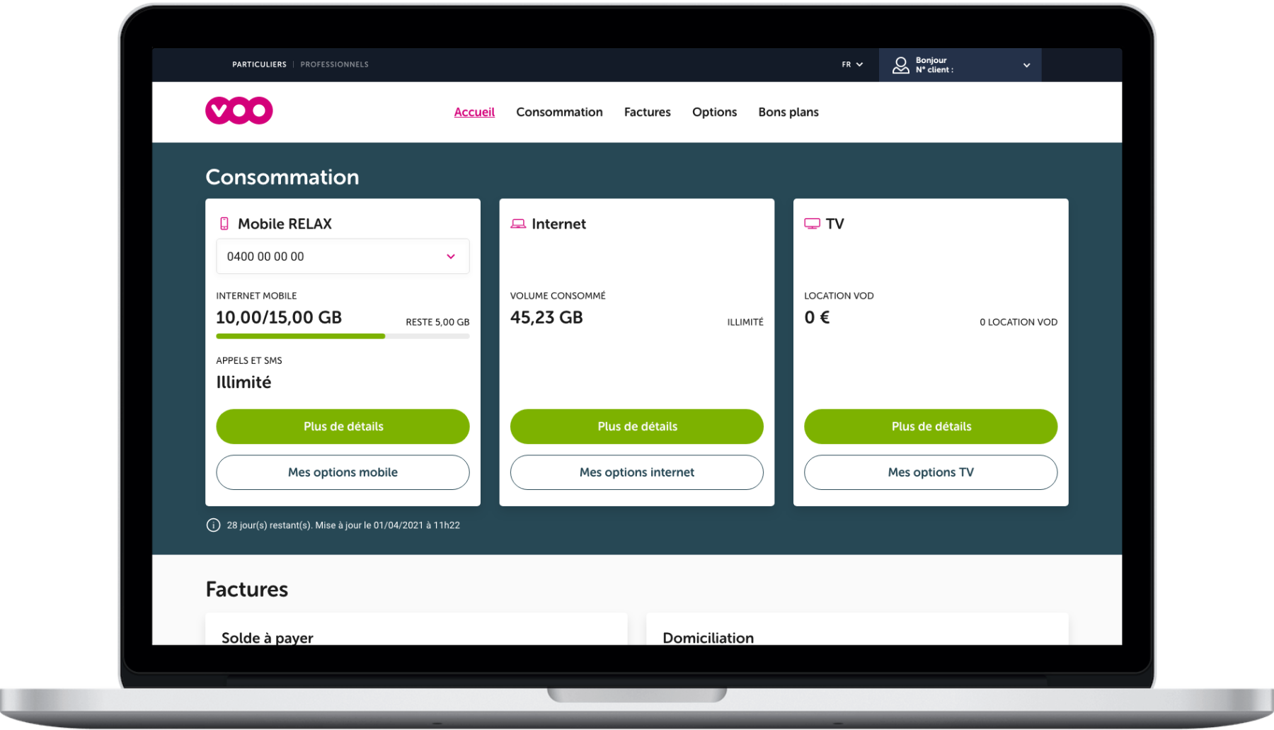 Comment créer un compte myVOO et se connecter à myVOO