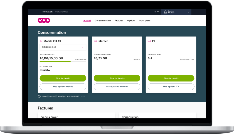 Comment créer un compte myVOO et se connecter à myVOO