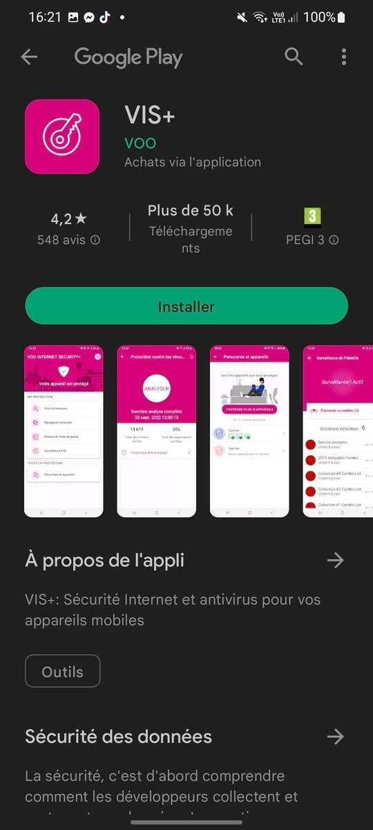 Tout savoir sur VOO INTERNET SECURITY+ (VIS+)