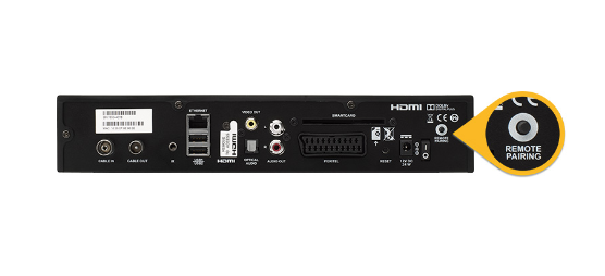 Activer le mode radio sur la télécommande VOO TV+