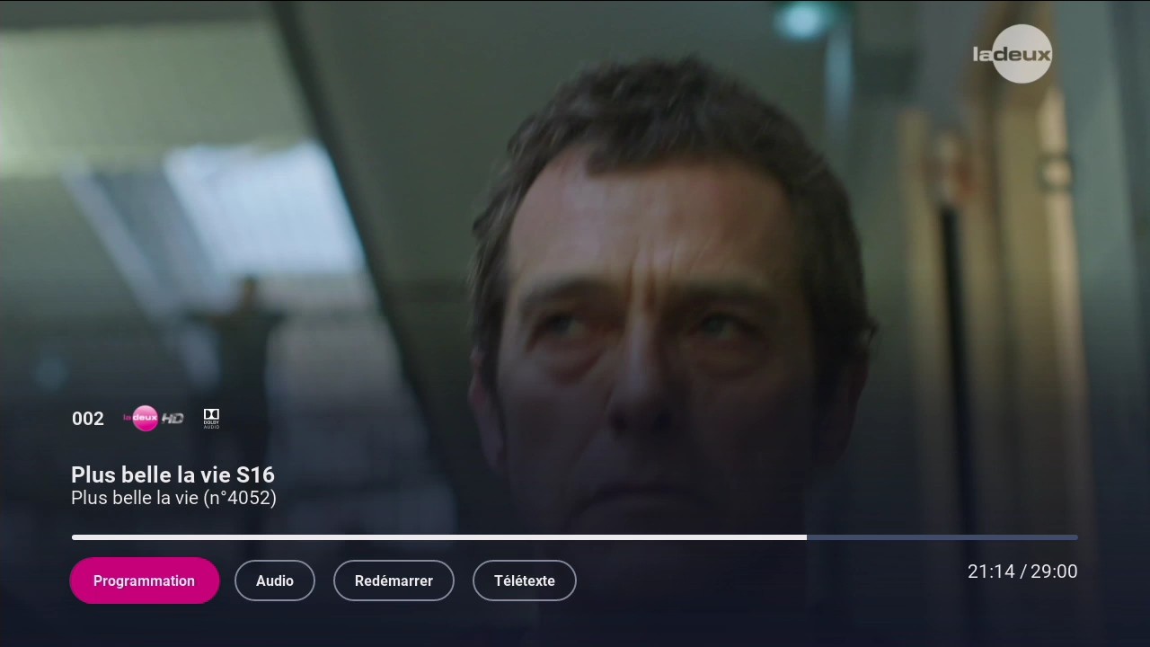 Revoir un programme déjà diffusé sur VOO TV+
