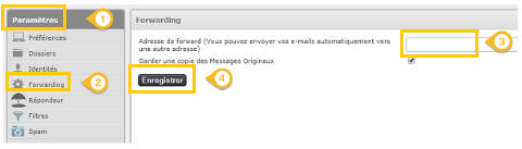 Gérer la boîte e-mail VOO